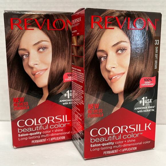 Revlon | Hair | Revlon Colorsilk Hair Color Permanent Dye Keratin 33 ...